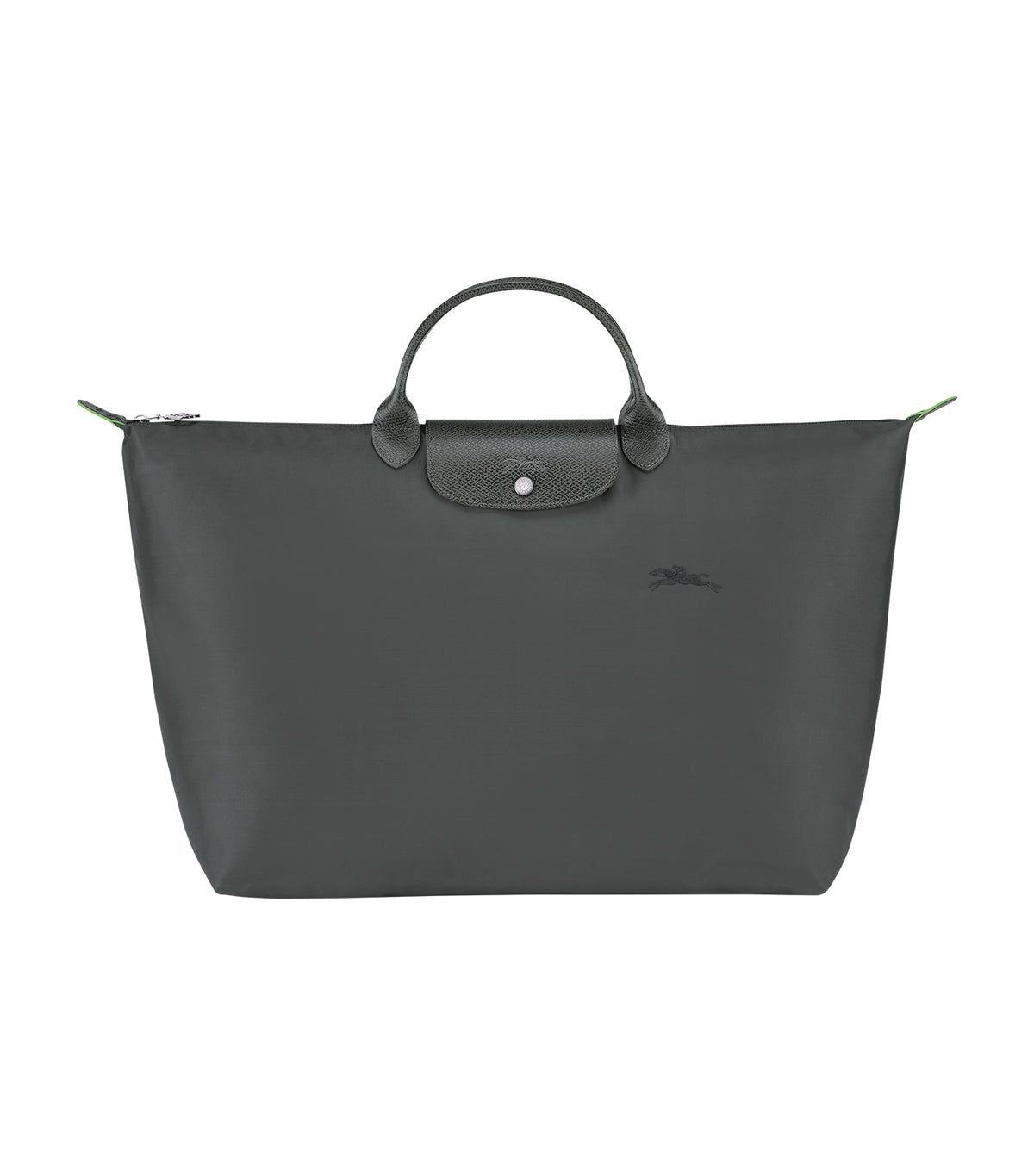 Longchamp Le Pliage Green Travel Bag L Graphite | Rustan's