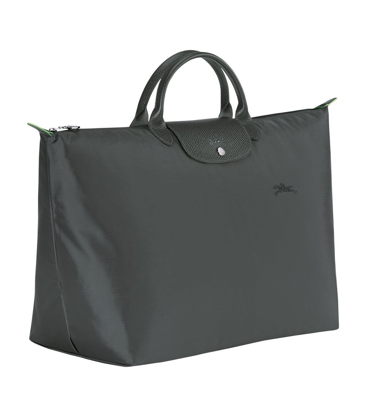 Longchamp Le Pliage Green Travel Bag L Graphite | Rustan's