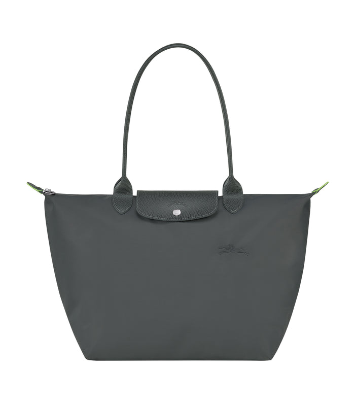 Longchamp Le Pliage Green Shoulder Bag L Graphite | Rustan's