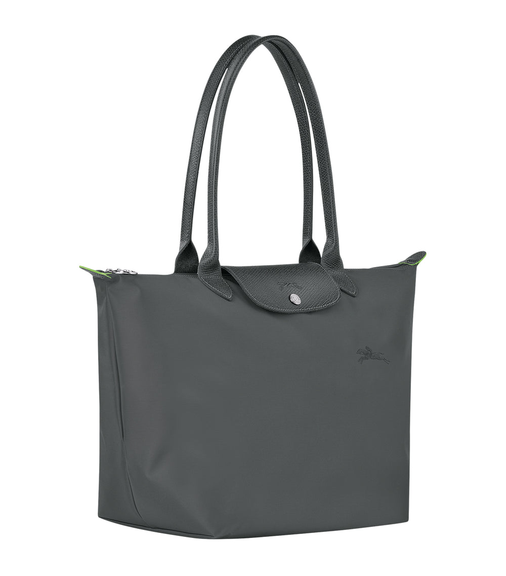 Longchamp Le Pliage Green Shoulder Bag L Graphite | Rustan's