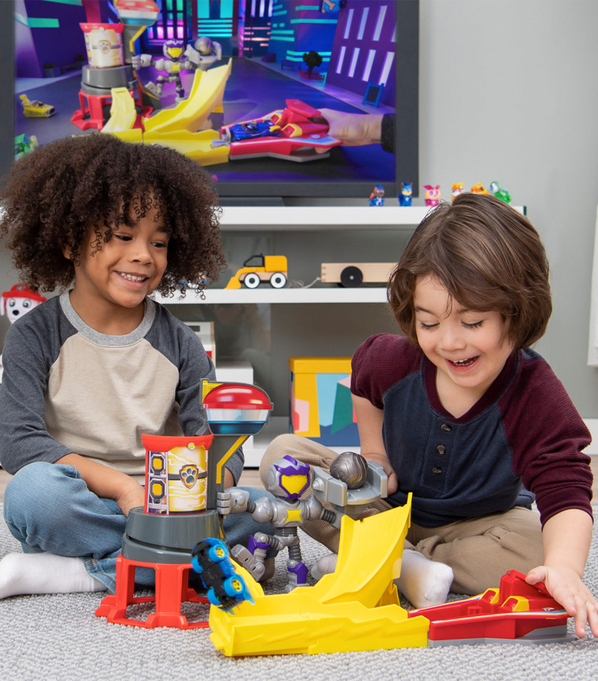 PAW Patrol Mighty Pups Might Meteor Track Set | Rustan's