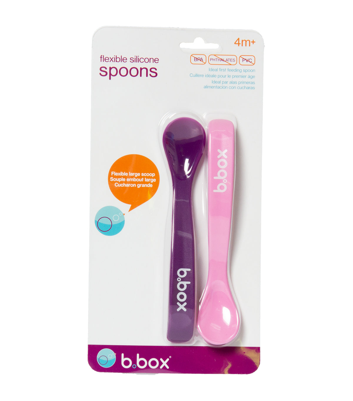 b.box® Spoon Pack Pink and Purple | Rustan's