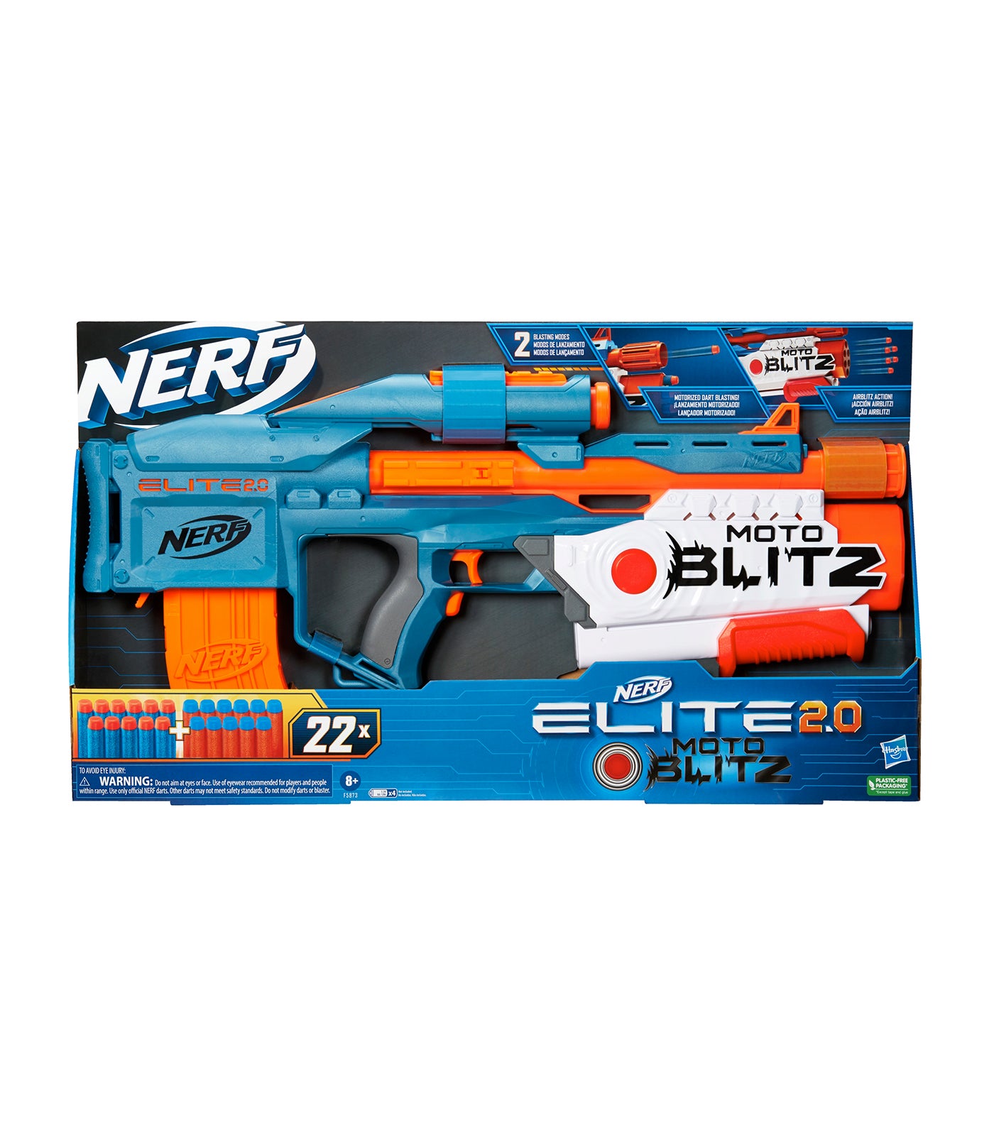 Nerf Elite Motoblitz CS 10 Blaster – Monkey Fish Toys