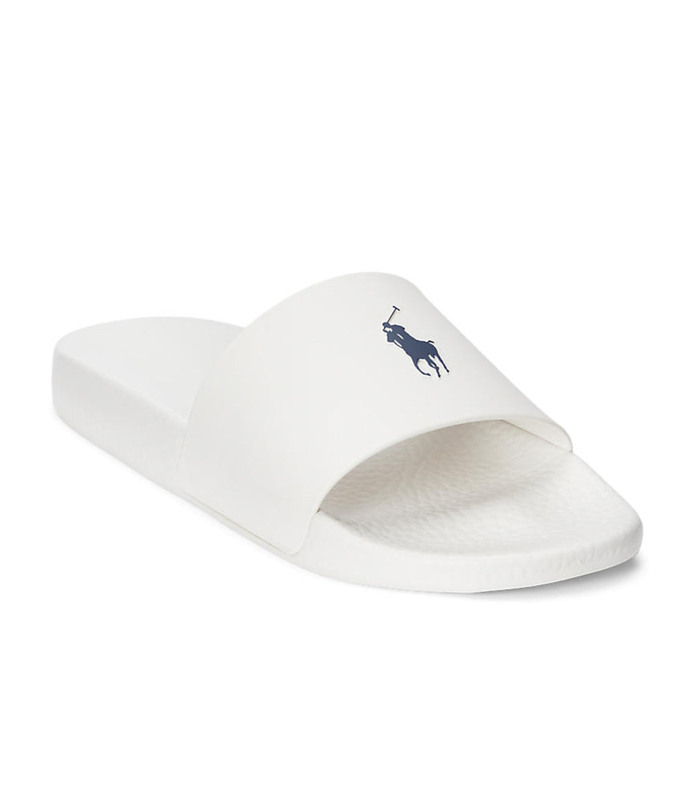 Polo Ralph Lauren Men's Signature Pony Slide White | Rustan's