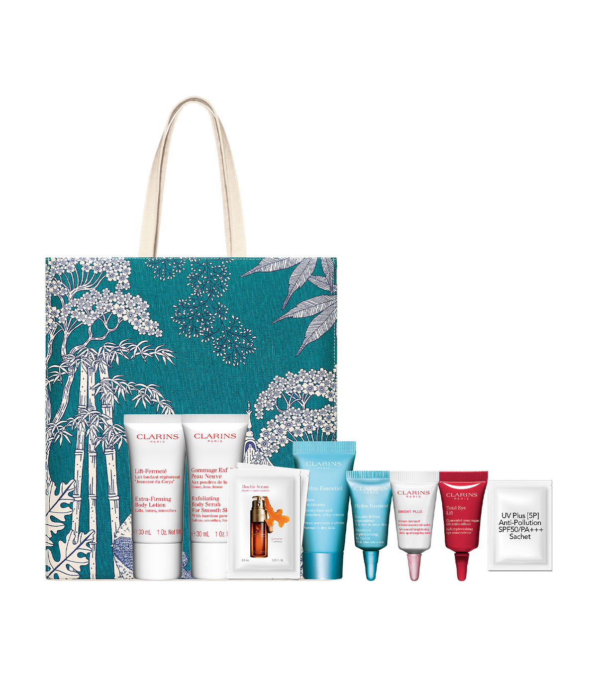 Clarins Free Clarins Tote Bag and Sample Set | Rustan's