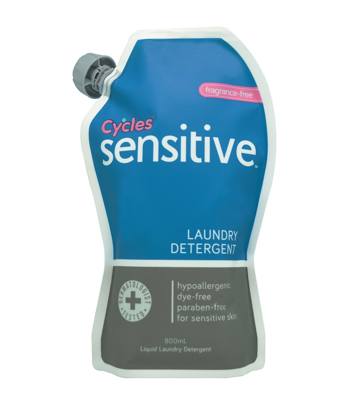 Cycles Sensitive Liquid Laundry Detergent 800ml | Rustan's
