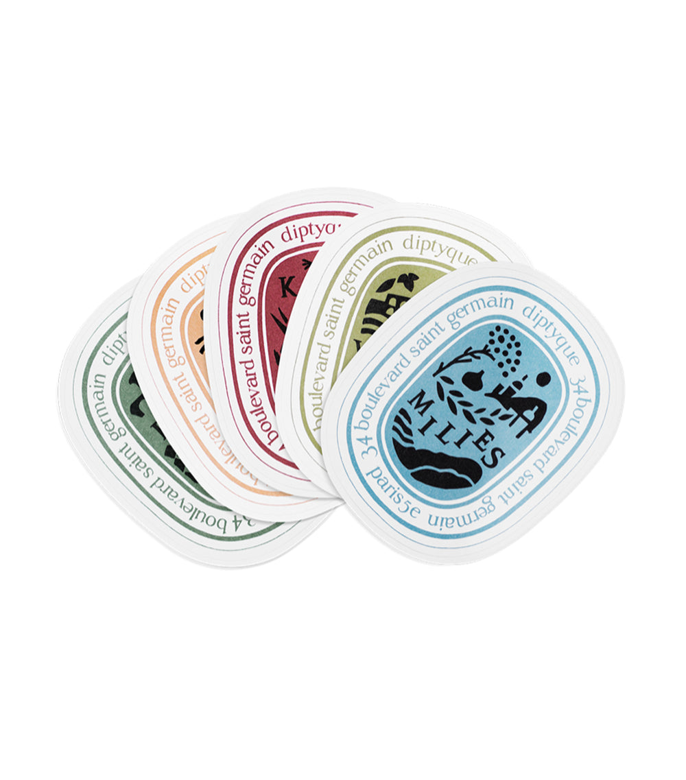 diptyque Free The Grand Tour Limited Edition Sticker Set | Rustan's
