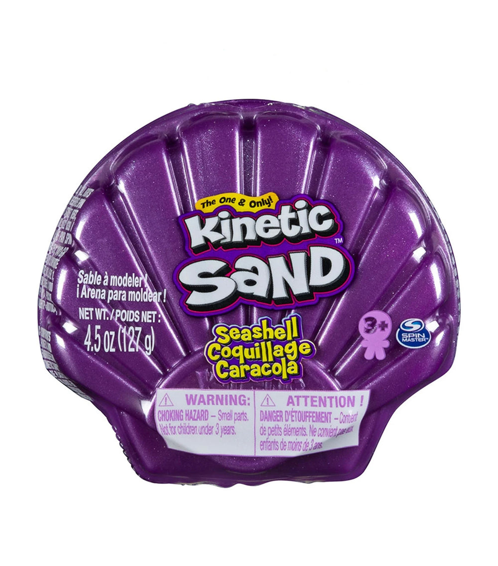 Kinetic Sand 4.5oz Seashell Container - Violet | Rustan's