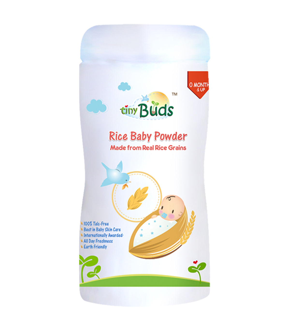 Tiny Buds Rice Baby Powder 50g